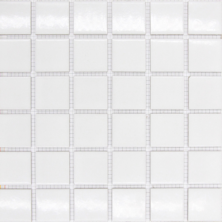 45×45mm Exterior Wall Tiles Color Code Tiles Paper Skin Tiles White ...