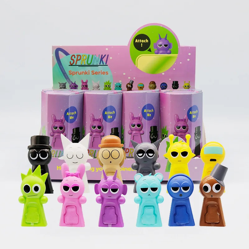 Game Sprunki Hippers Blind Box Pvc Figure Toys Sprunki Incredibox ...