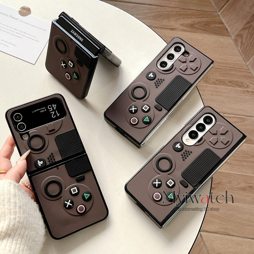3D Creative Game console design Silicone Case for Samsung Galaxy Z Fold ...