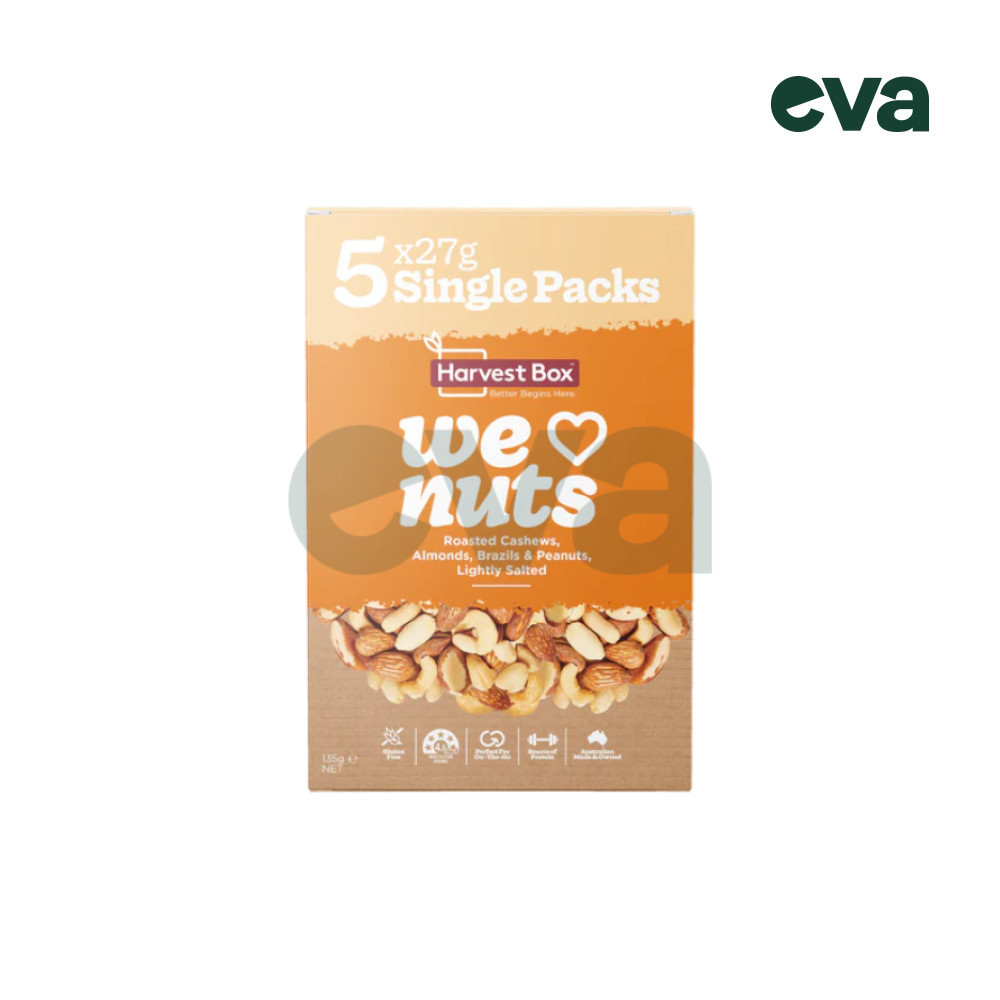 HARVEST BOX WE LOVE NUTS MULTI (5X27G) | Shopee Singapore