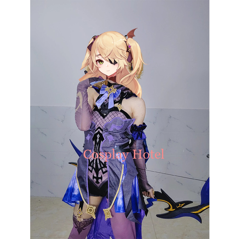 WUDU Game Genshin Impact Fischl Cosplay Costume Christmas Halloween ...