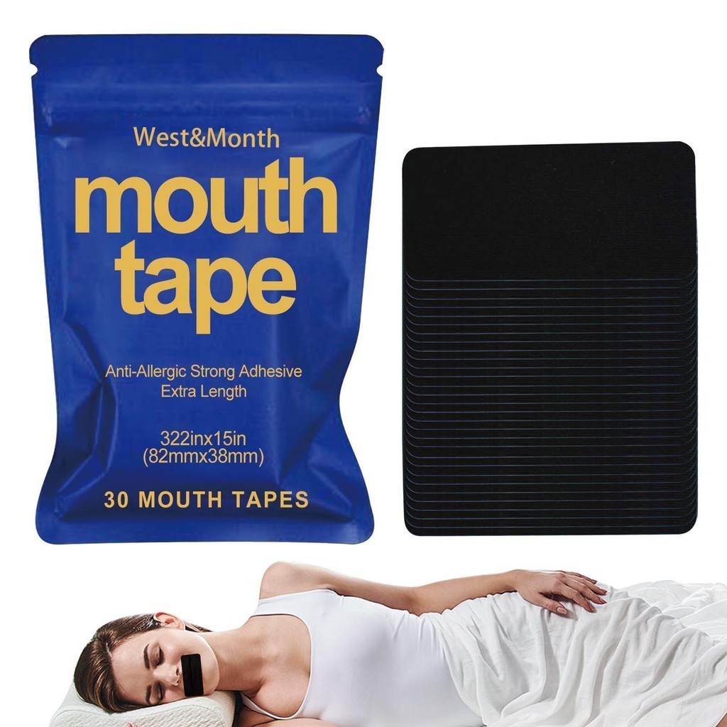 Mouth Tape For Nose Breathing Self Adhesive Strips For Nasal Breathing ...