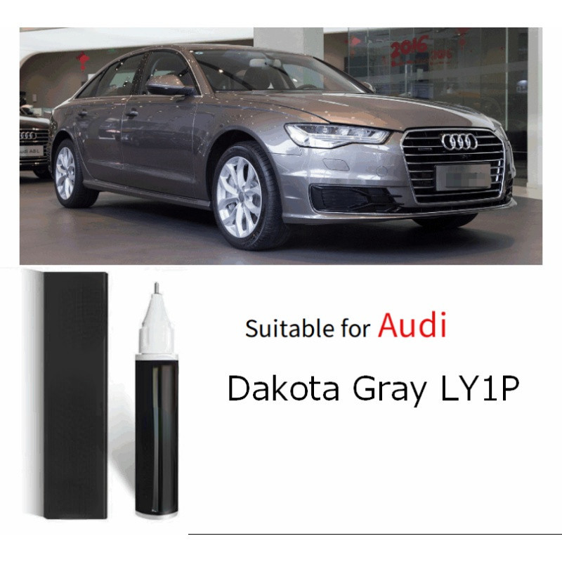 Paint repair for scratch suitable for Audi Dakota Grey LY1P Monsoon ...