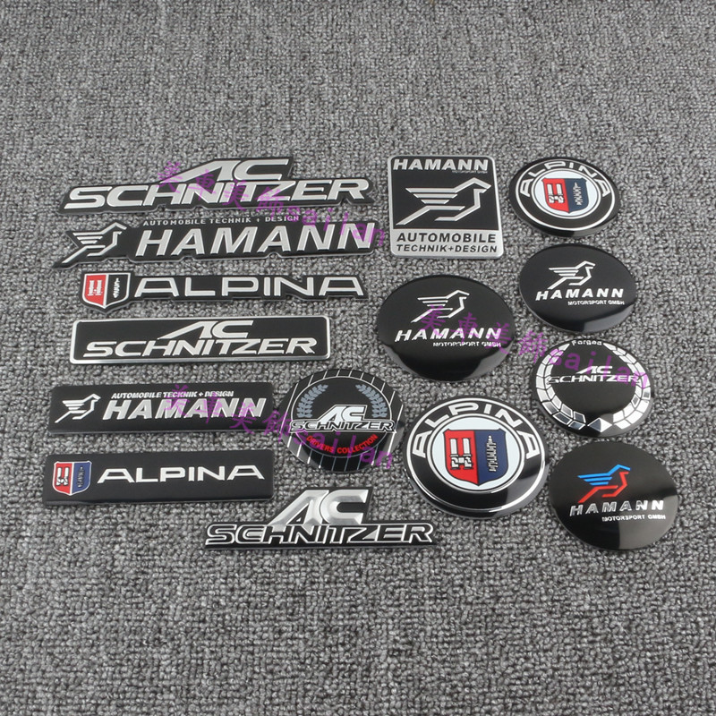 Thin Aluminum Sticker Suitable for BMW Side Label Modified Arbina AC ...