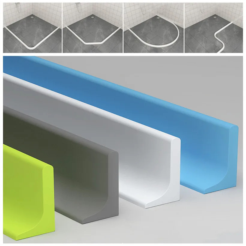 New Bendable Silicone Bathroom Water Blocker | Wet-Dry Separation ...