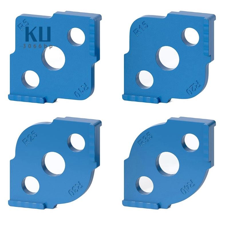 Radius Jig Router Templates 4 Pcs, Corner Radius Routing Templates ...