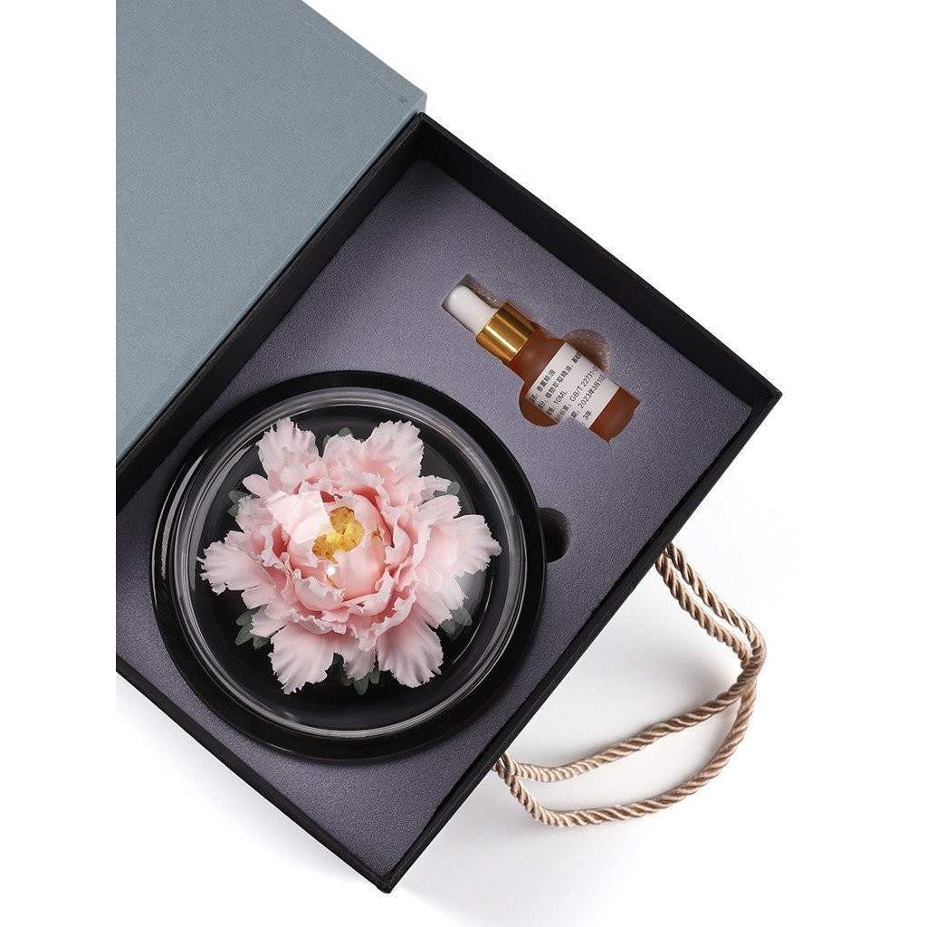 Intangible Cultural Heritage Hand-Pinched Luoyang Peony Ceramic Flower ...