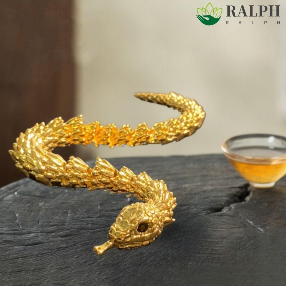 RALPH Articulated Snake Figurine, Chinese Zodiac Realistic Articulated ...