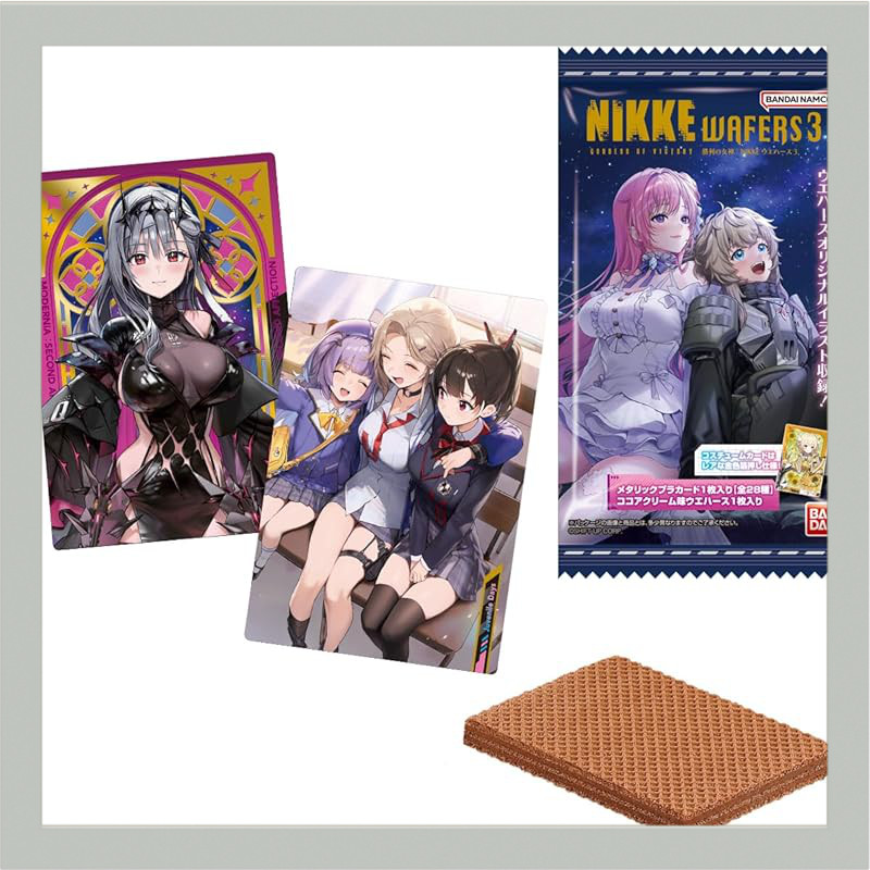 BANDAI Victory Goddess: NIKKE Wafers 3 (20 pieces) Snack food & Wafers ...