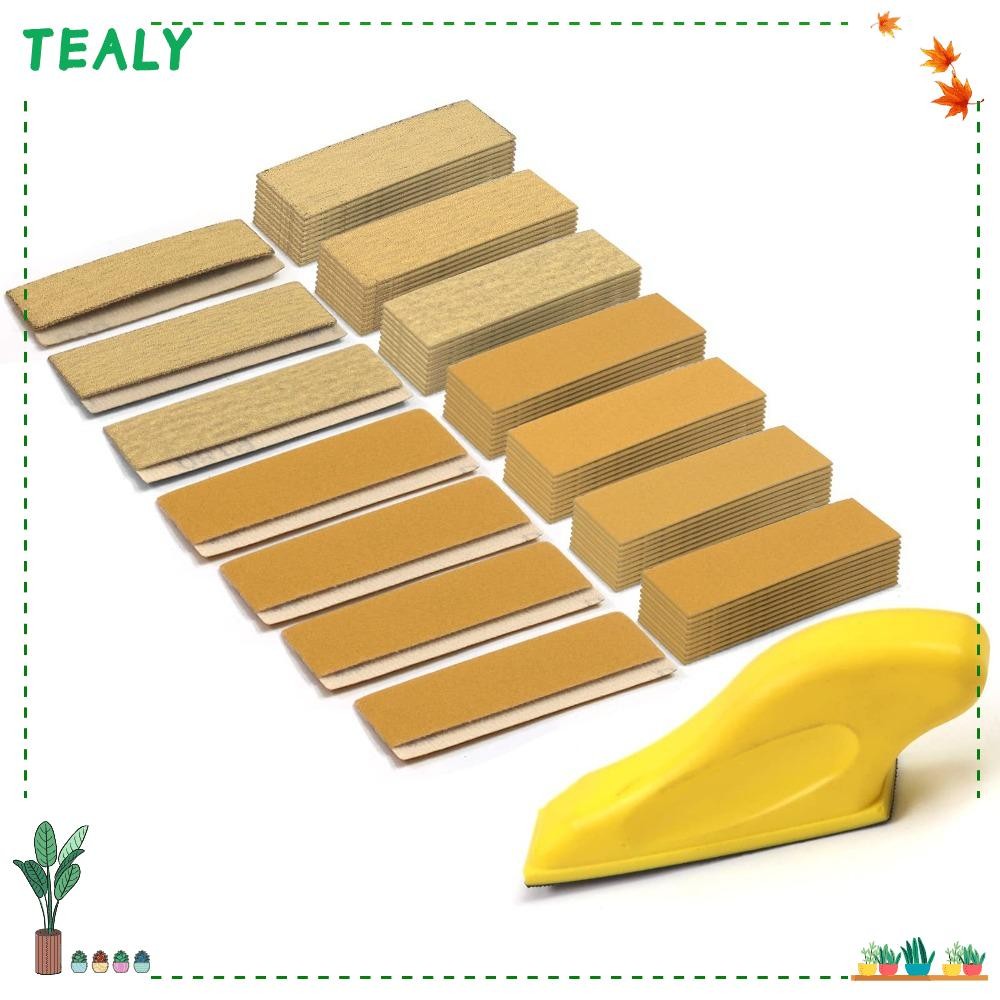 TEALY Wet Dry Sandpaper, Finger Sanders Polishing Tool Micro Sander Kit ...