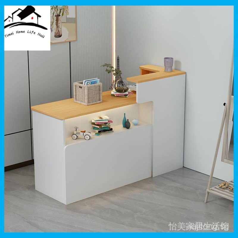 , ⚜️Clothing store simple cashier cashier cabinet modern front desk ...
