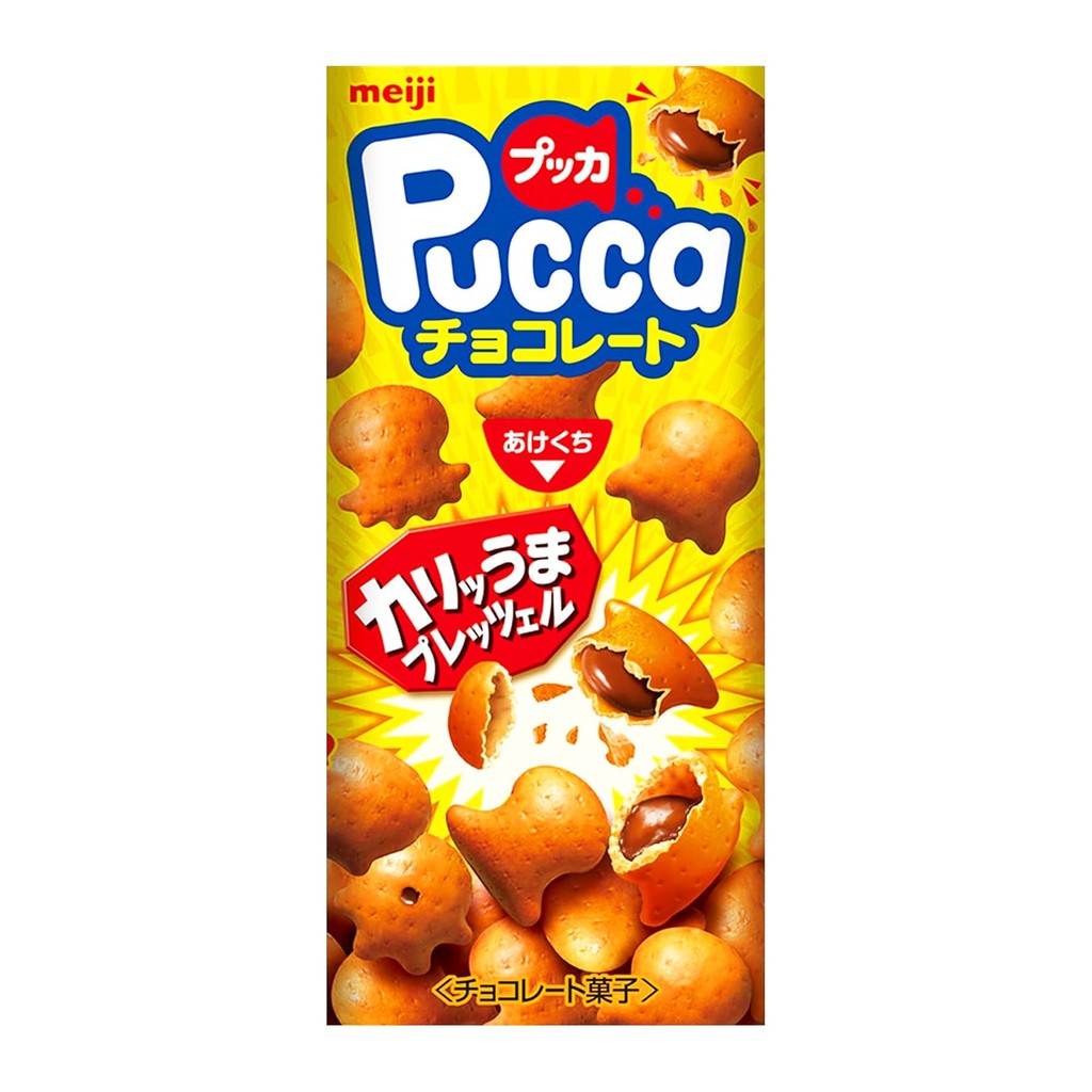 Meiji Pucca Chocolate (39 g)【Direct From Japan】 | Shopee Singapore