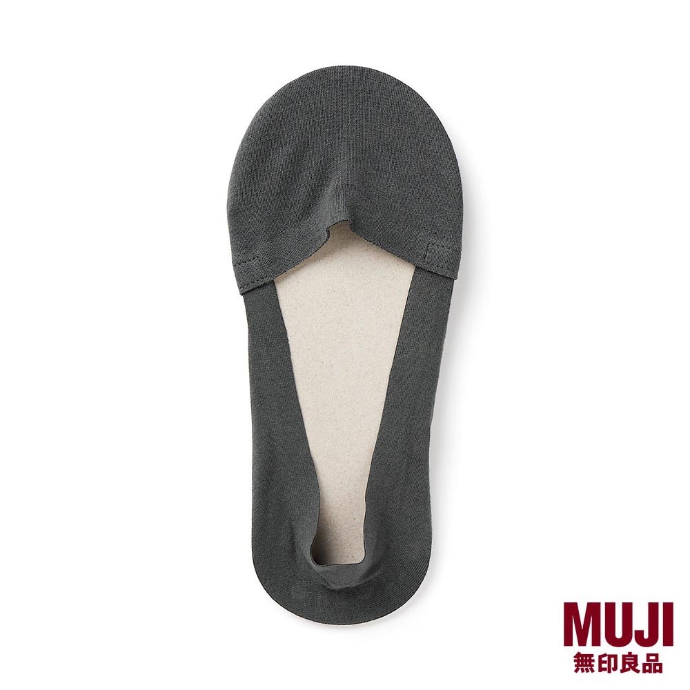 MUJI Ladies Seamless Toe High-Rise No-Show Socks With Heel Grip S25 ...