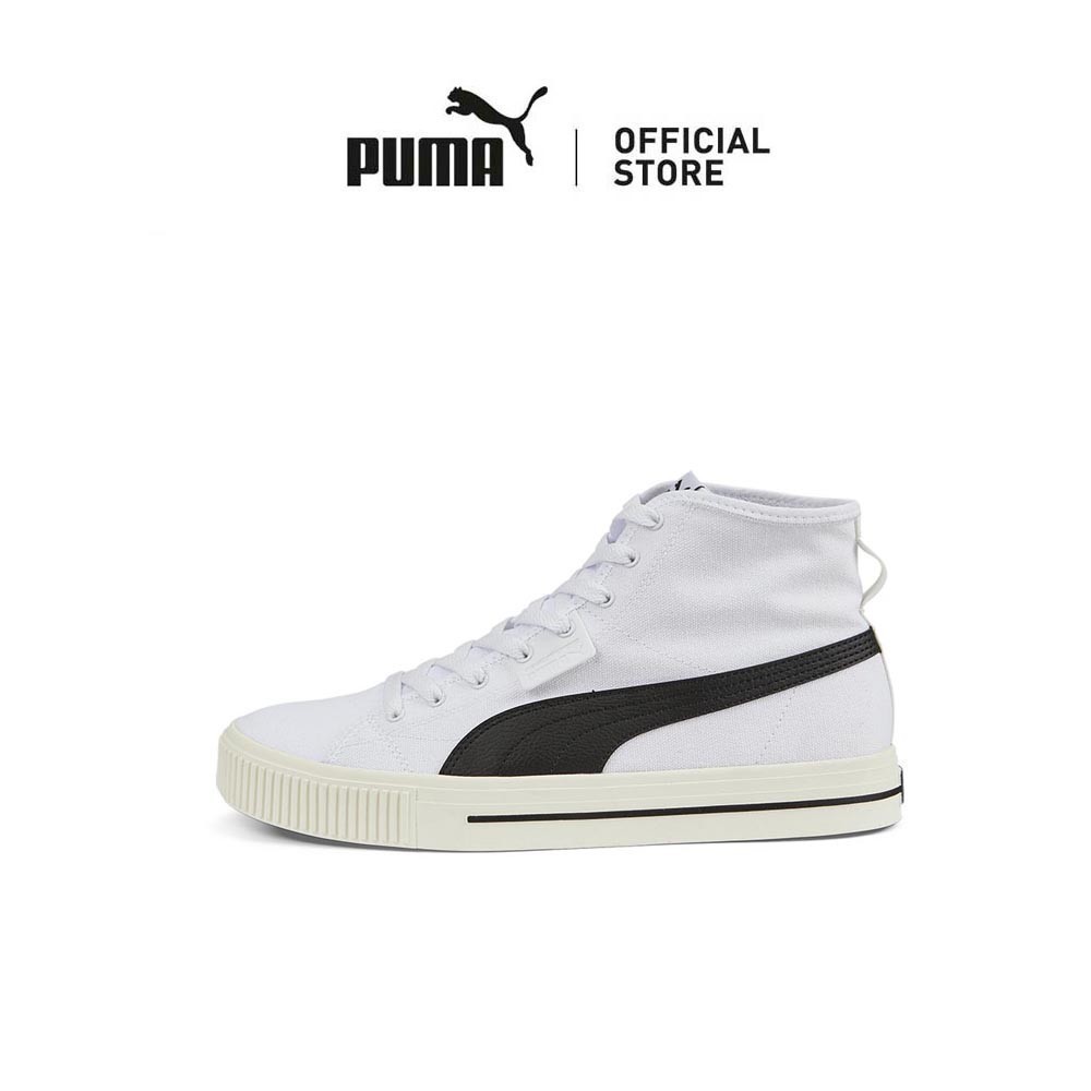[NEW] PUMA Unisex Ever Mid Sneakers (White) | Shopee Singapore
