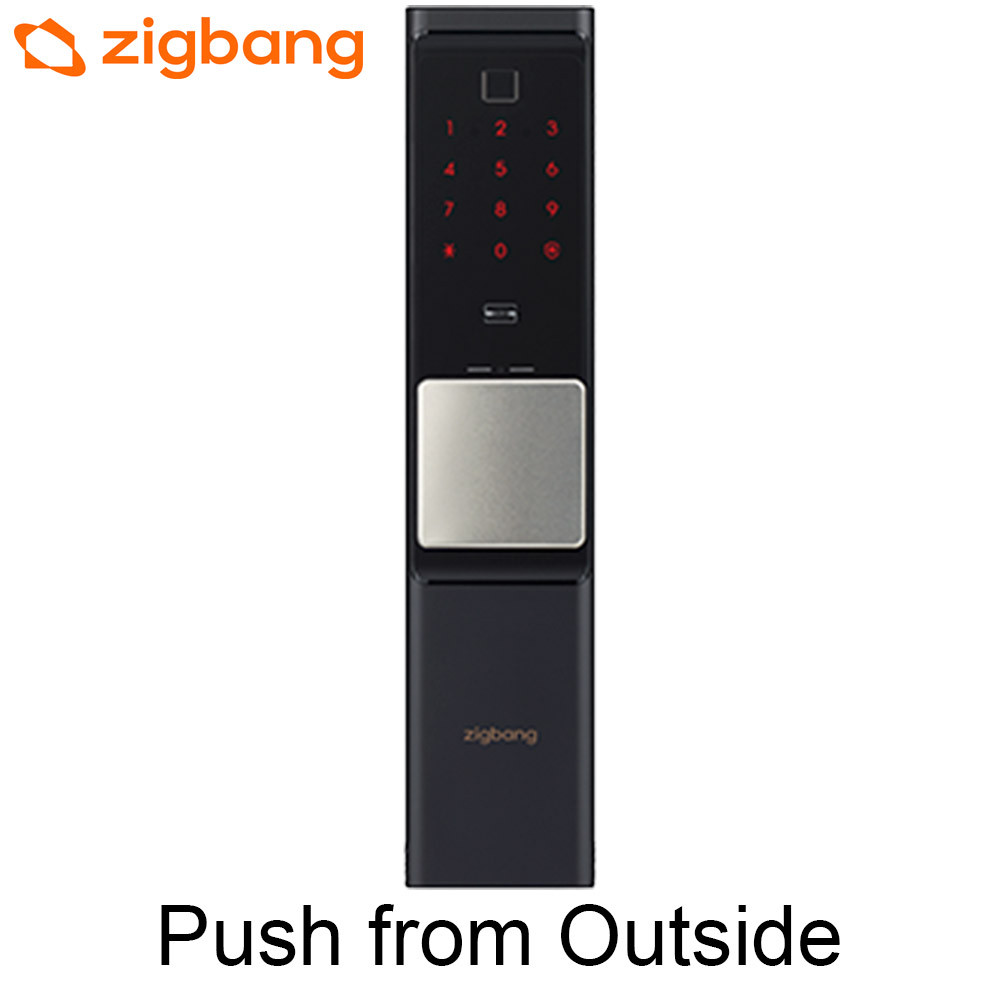 Zigbang Korea SHP-DR900+ Push from Outside Digital Door Lock Smart Gate Security | Shopee Singapore