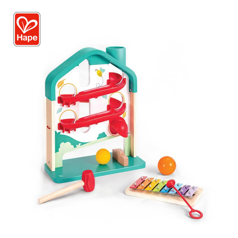 Hape E0512 Melody Mansion Ball Run Suitable For 1+ Year | Shopee Singapore