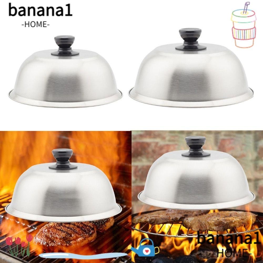 BANANA1 Frying Pan Covers, Barbecue Burgers Sandwiches Steak Round Pot ...