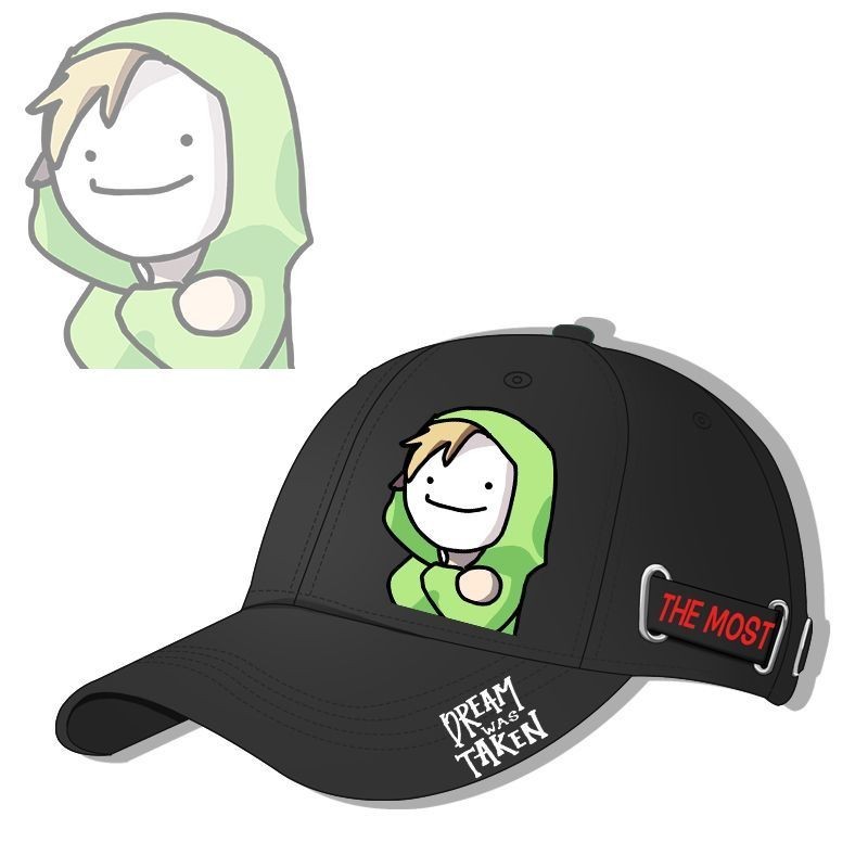 [Ready Stock] Minecraft dream Merchandise Caps Summer Male Female ...