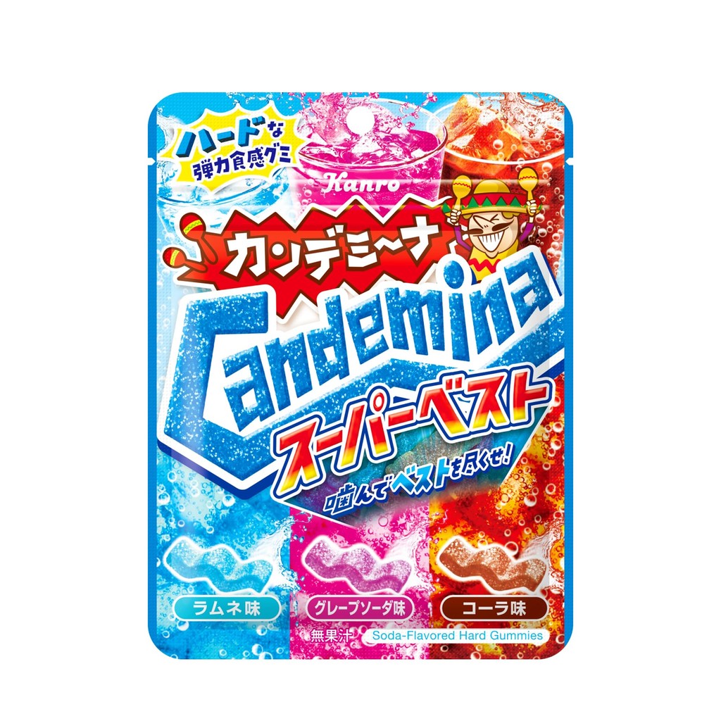【Direct from Japan】Kanro Kandemina Gummy Super Best 72g x 6 pieces | Shopee Singapore
