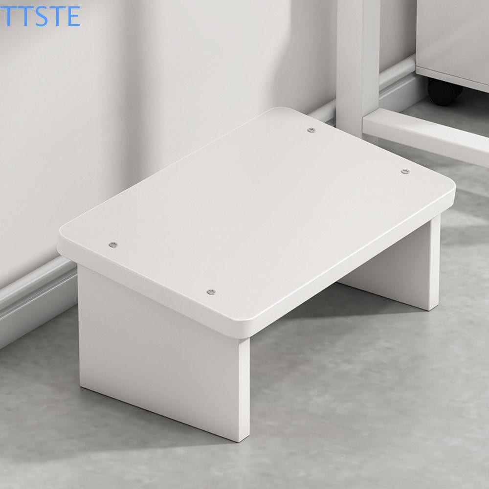 TTSTE Leg Foot Stool, Incline Wooden Foot Rest Stool, Portable Non-slip ...