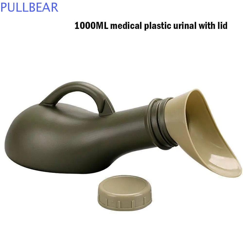 PULLBEAR Mobile Urinal Toilet, 1000ml Urinal Storage Toilet Pee Bottle ...