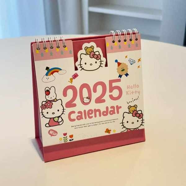 2025 calendar singapore Hellokitty Calendar Office Desk Calendar 2025 New Style Desktop ...