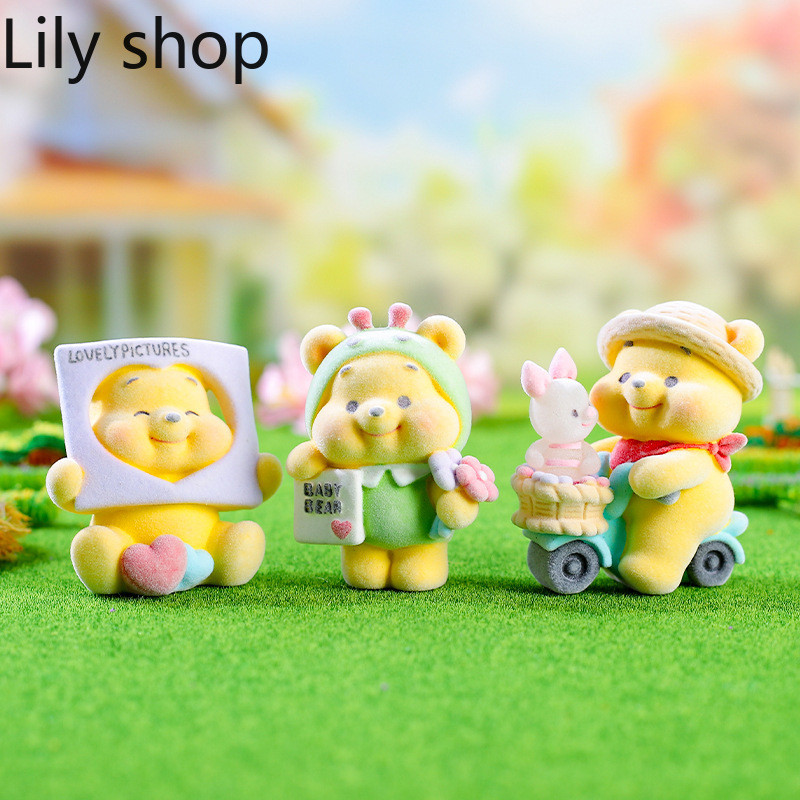 NINI secret realm flocked Winnie the Pooh blind box 2025 new girl ...