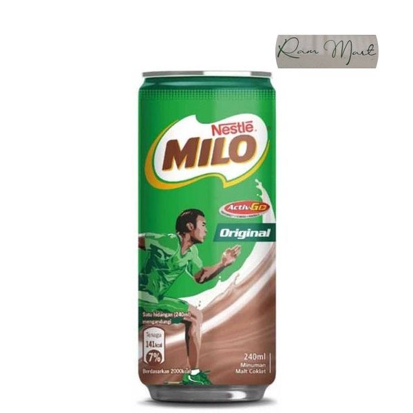 Milo Original CAN 240ml | Shopee Singapore