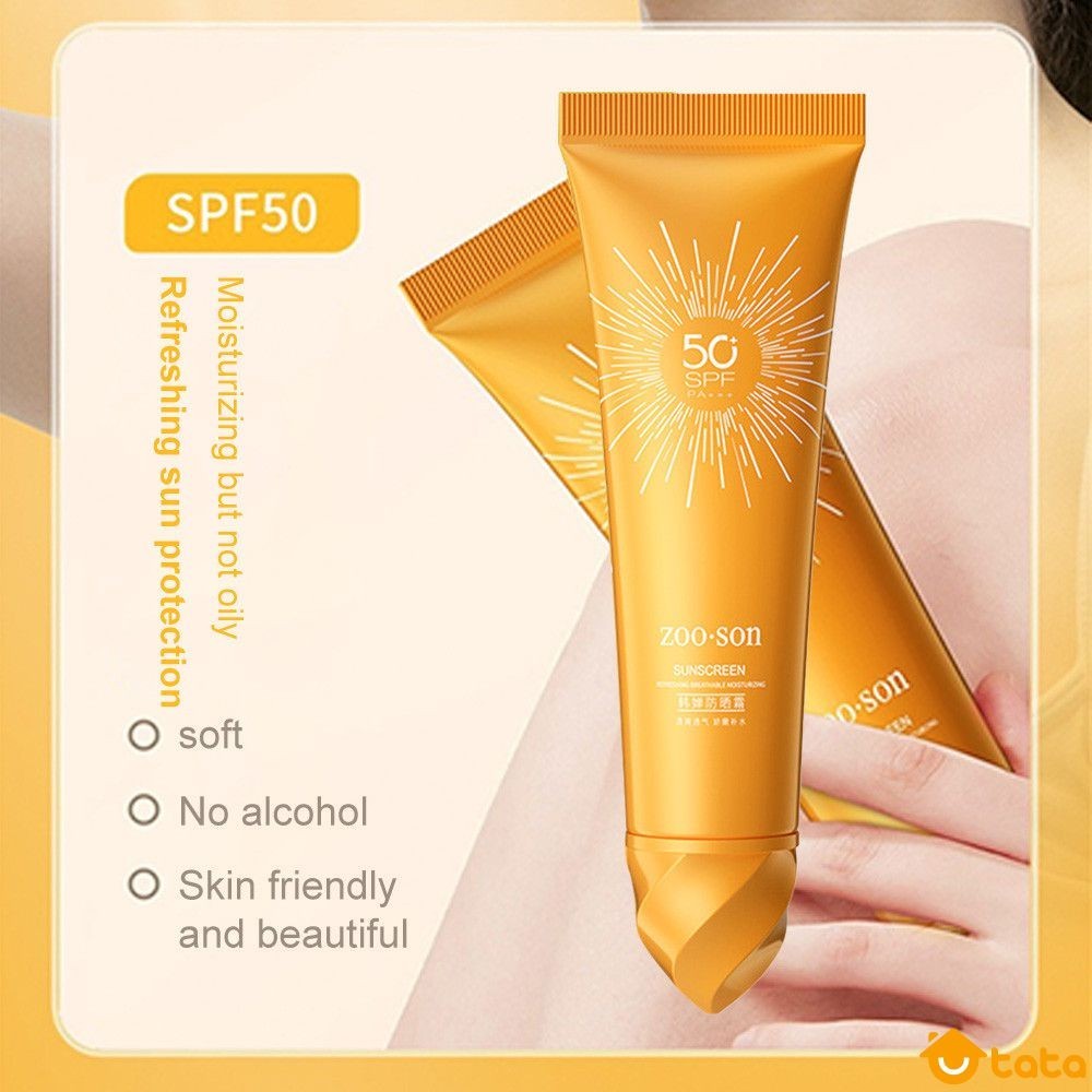 Zoo Son Sunscreen 30g Spf50 Full Body Non-sticky Waterproof Sunscreen ...