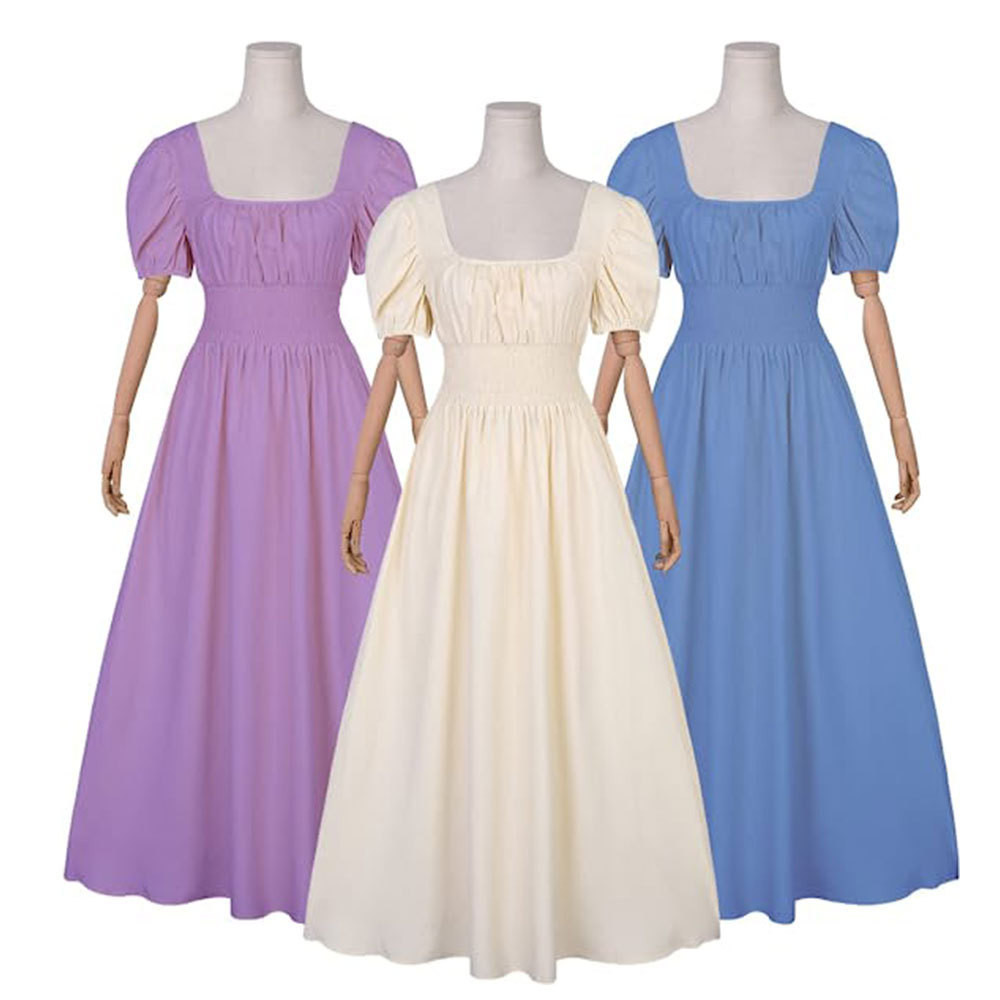 Regent Prom Women's Formal Dress High Waist Tea Robe Gown Medieval ...