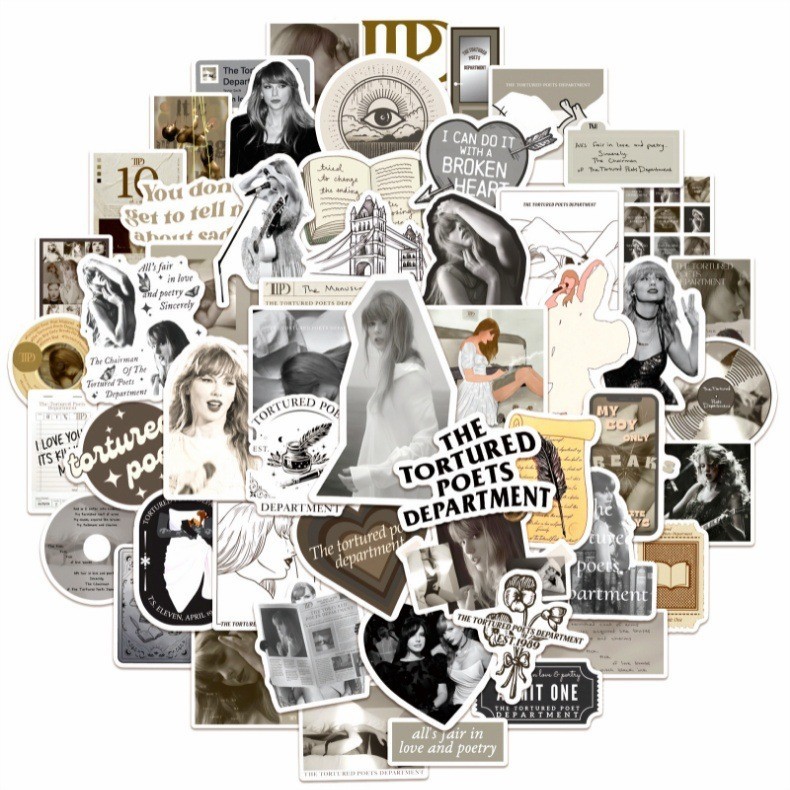 100/50PCS Taylor Swift New Album The Tortured Poets Department TTPD ...