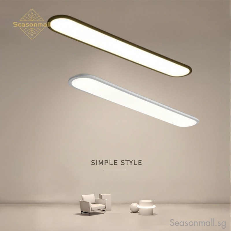 Led Long Ceiling Light Modern Minimalist Strip Cloakroom Aisle Balcony ...