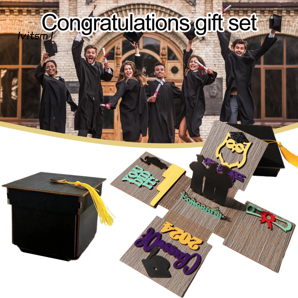 [LV] Graduation Greeting Card 3d Graduation Greeting Card Handcrafted ...
