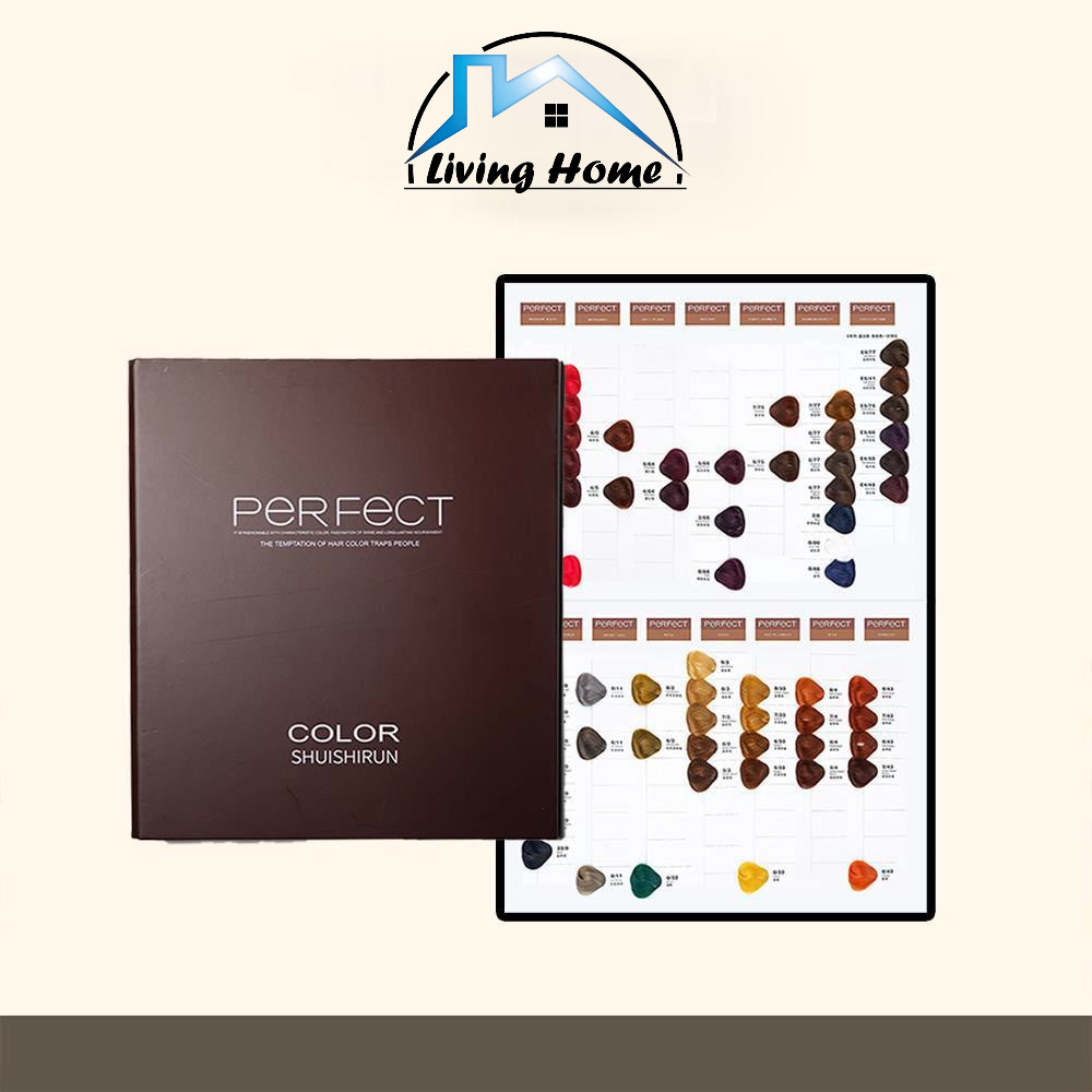 PERFECT COLOR BOOK COLOR CHART BUKU PEWARNA PERFECT DYE HAIR SALON USE ...