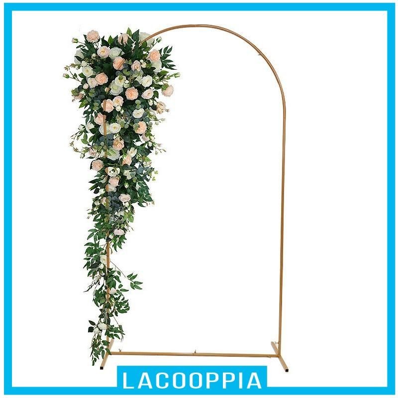 [ Metal Arch Backdrop Stand Balloon Arch Stand,Gold,Top Round,Arched ...