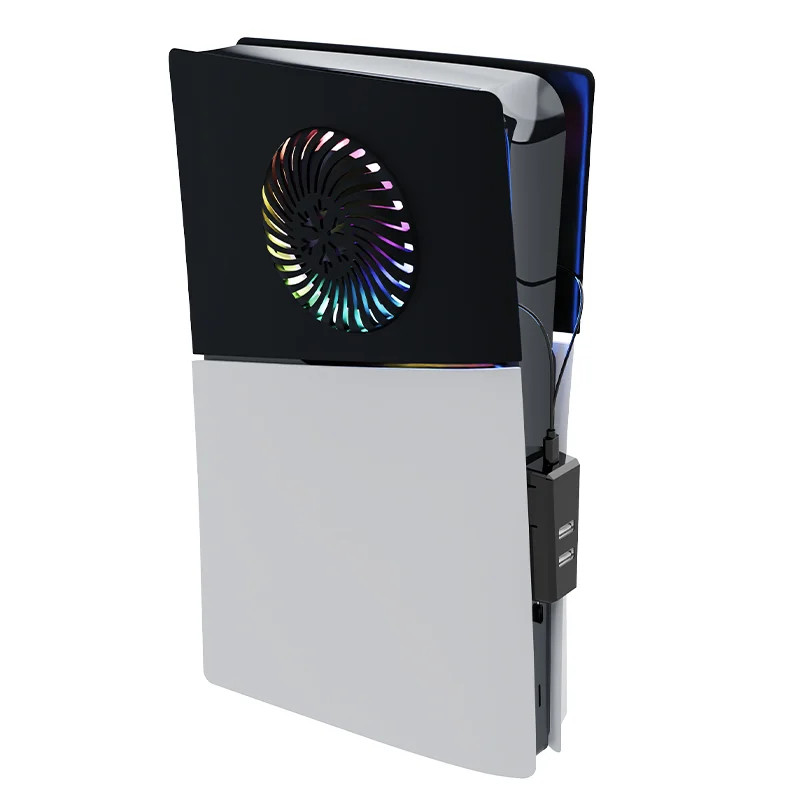 Cover Plates with RGB Light Strip for PlayStation 5 ps5 Slim Disc ...