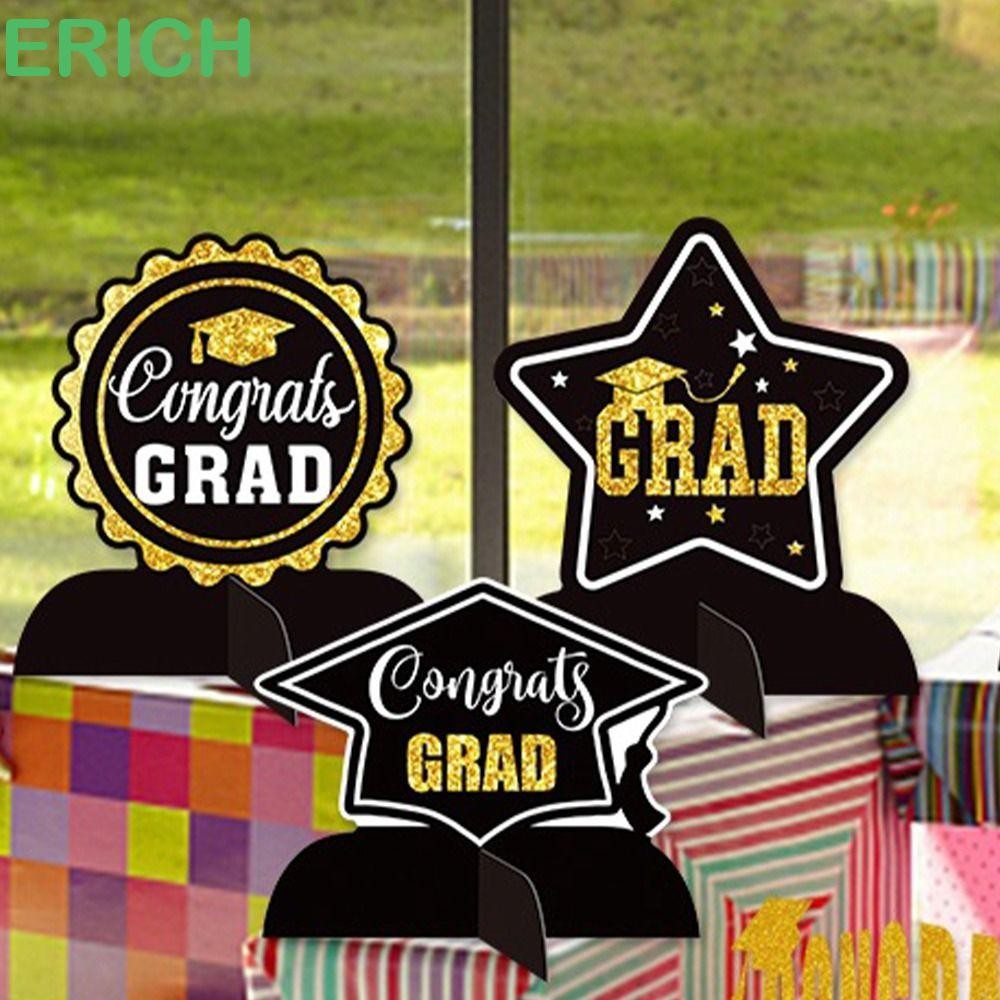 ERICH1 2025 Graduation Sign, Congrats Grad Celebrate Graduation Desktop ...