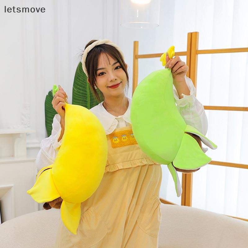 [letsmove] 30/40cm Simulation Banana Turned Capybara Stuffed Animal ...