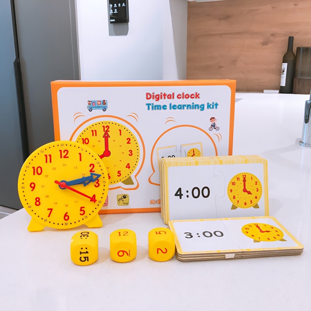 SG Primary School First and Second Grade Digital Clock Teaching Aids ...