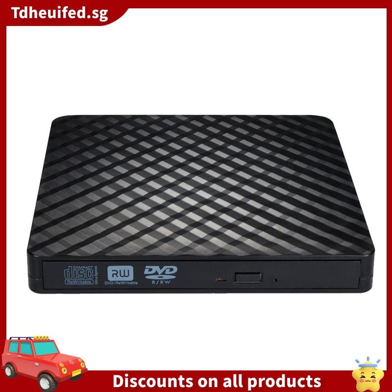 [In Stock]External CD DVD Drive, USB 3.0 and Type-C Portable CD DVD ...