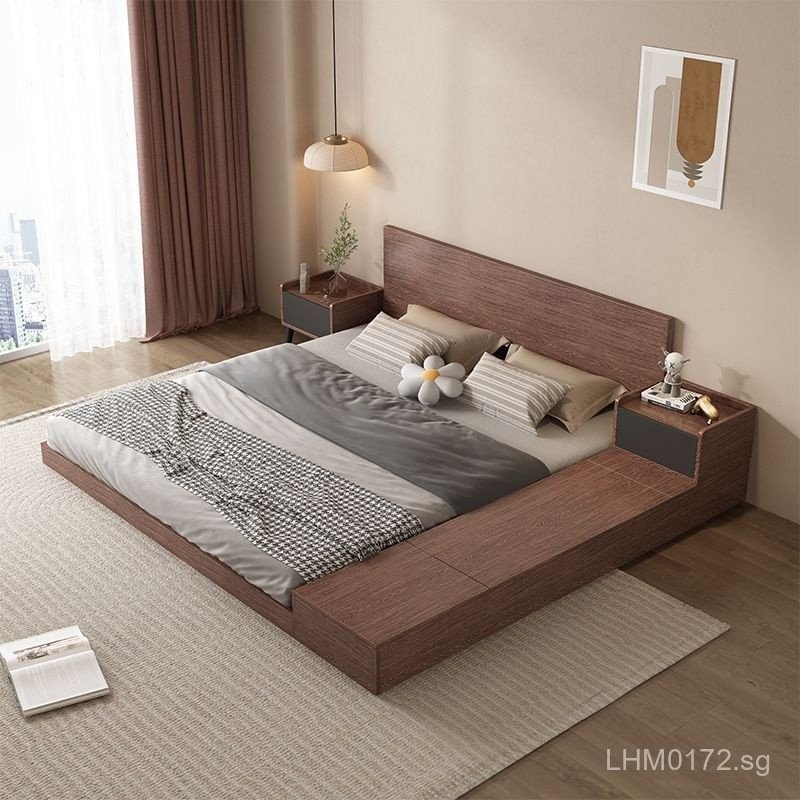 Feng Tatami Storage Bed Simple Storage Floor Double Japanese Loft ...