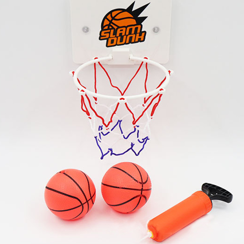 Suction Cup Basketball Hoop with 2 Balls Indoor Basketball Hoop for ...
