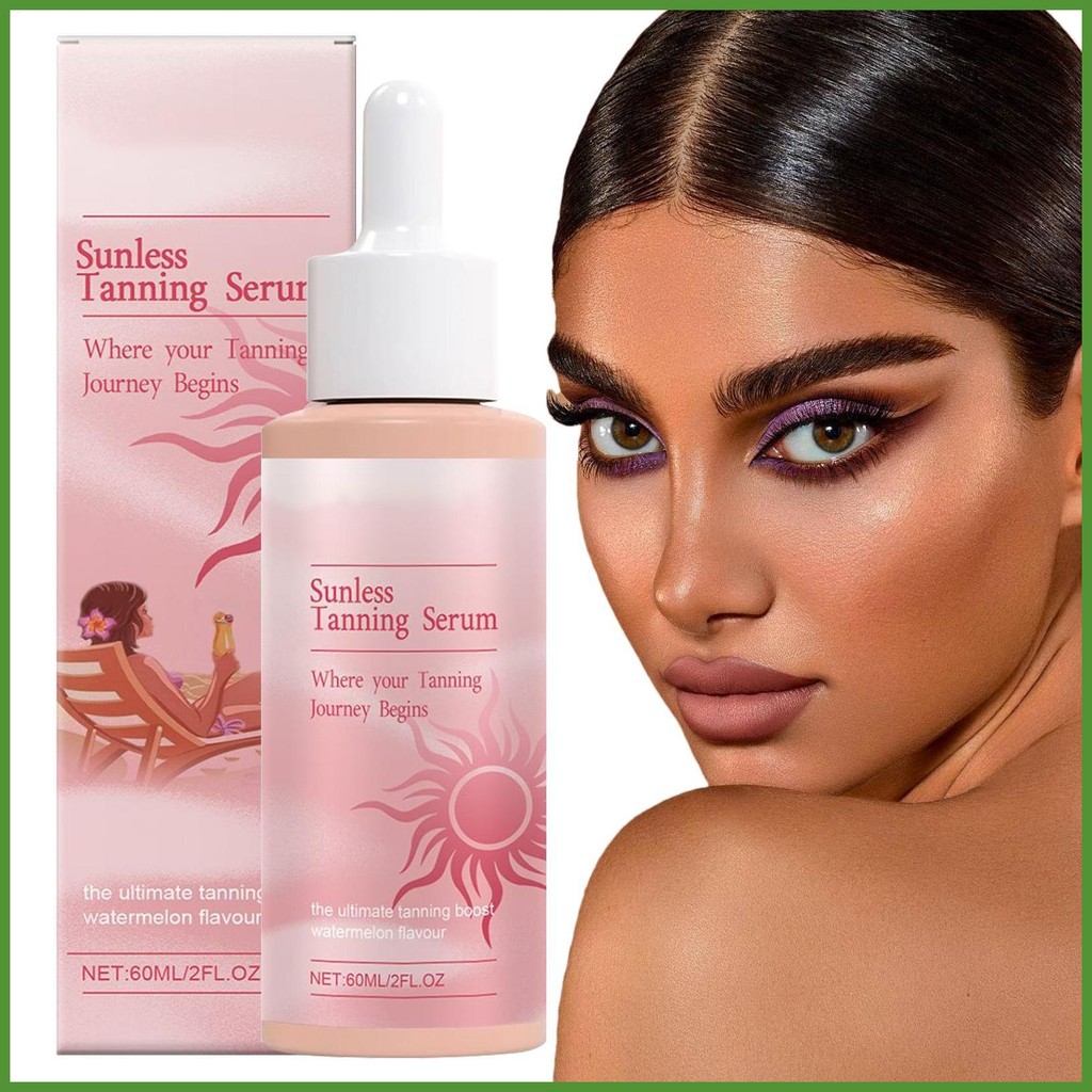 Sunless Outdoor Darker Liquid 60ml Bronzing Drops Accelerator Tanning ...