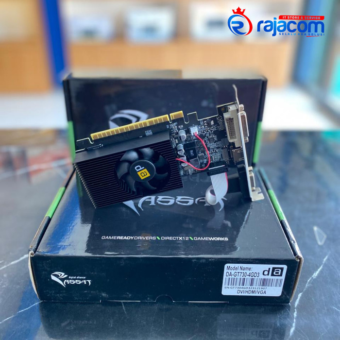 VGA CARD DIGITAL ALLIANCE GT 730 4GB DDR3 128BIT NVIDIA | Shopee Singapore