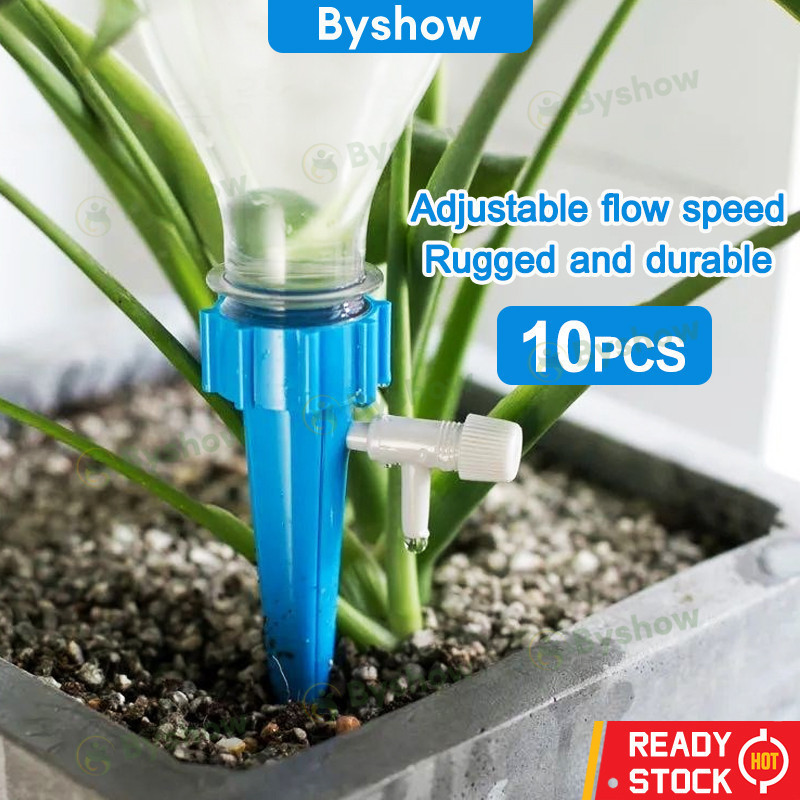 【Byshow】10Pcs Automatic Watering Device Slow Release Plant Self ...