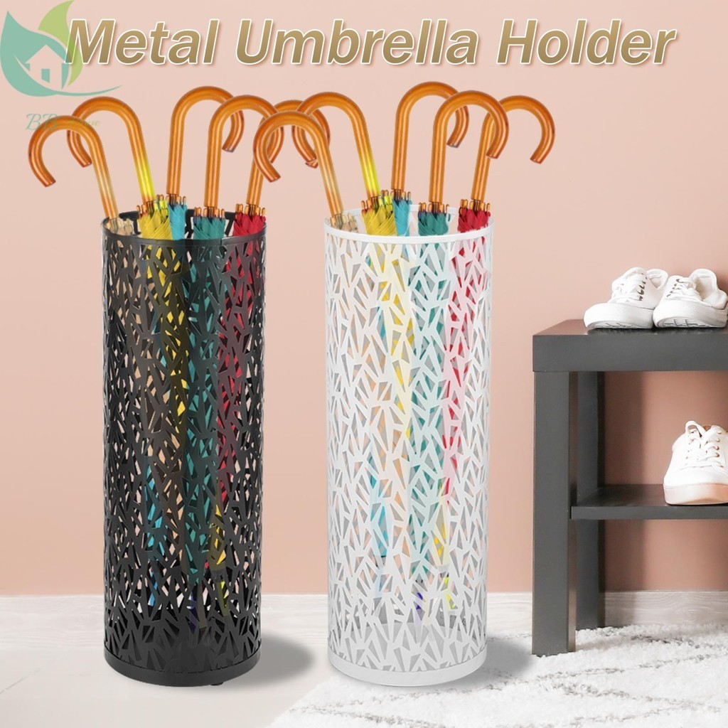 Umbrella Holder Metal Umbrella Stand Rack Freestanding Umbrella Stand ...