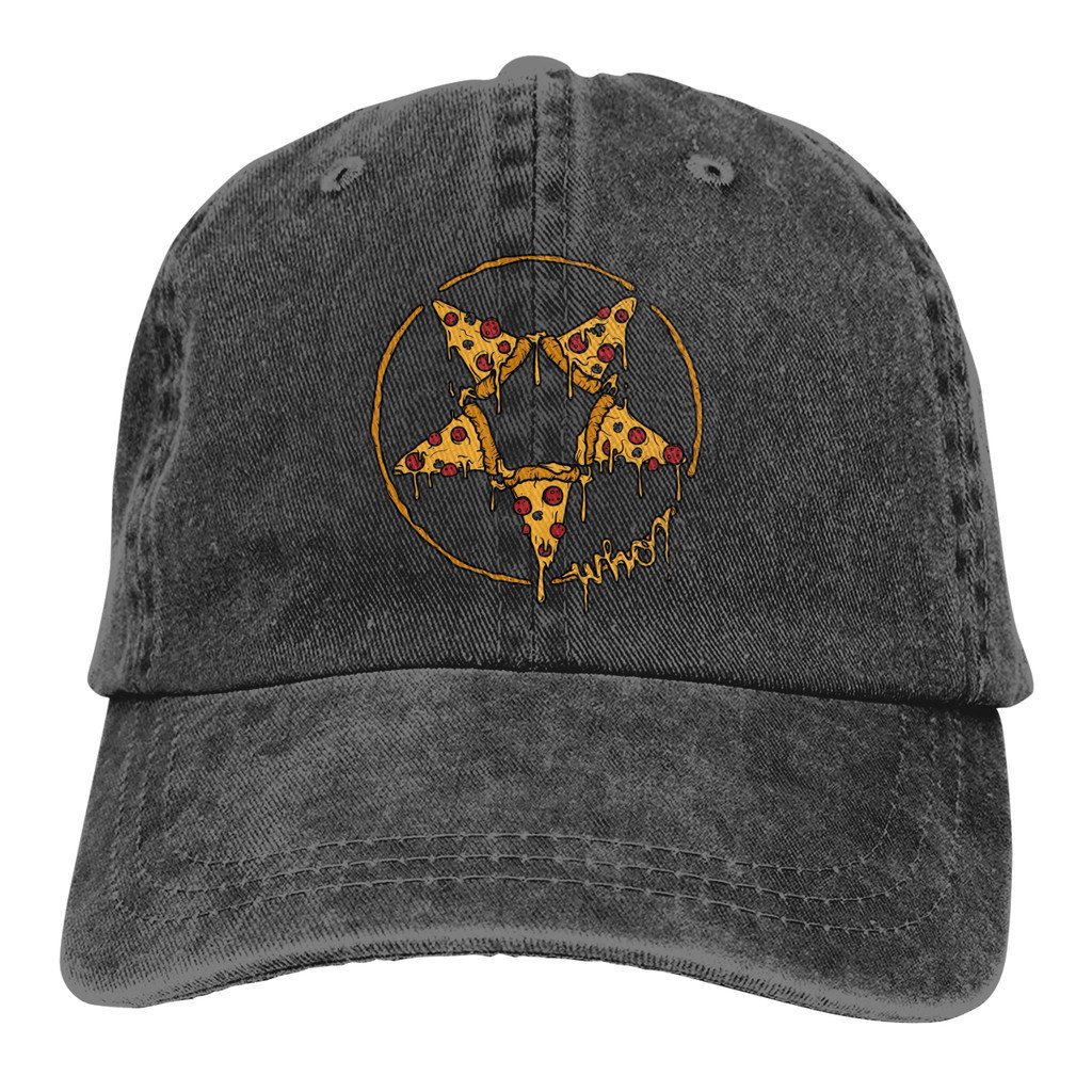 Pizza Pentagram Pepperoni Star Adult Denim Sun Hat Classic Vintage ...