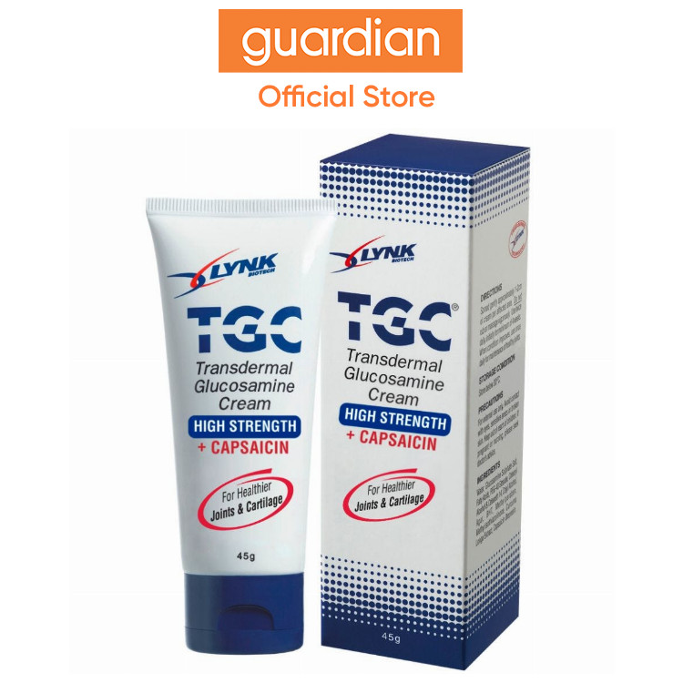 Lynk TGC Plus Capsaicin Glucosamine Cream, 45g | Shopee Singapore