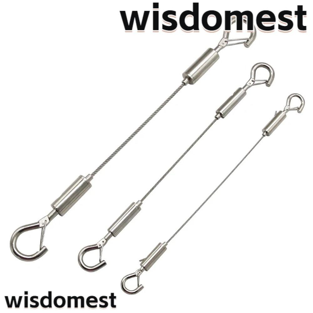 WISDOMEST Stainless Steel Cable, Durable Multifunctional Adjustable ...