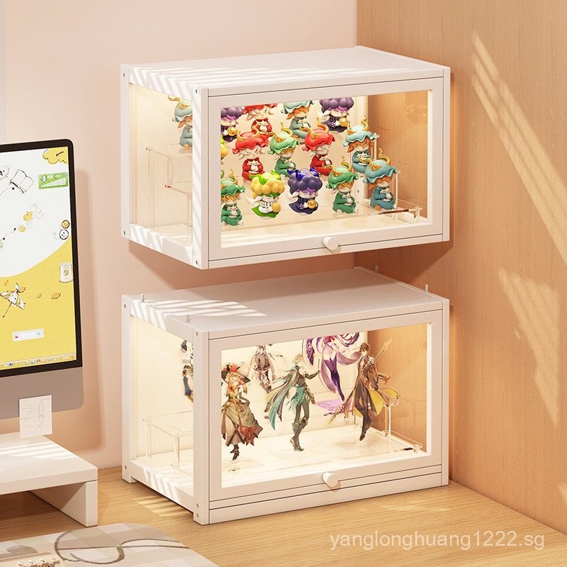 Display Case for Figurines Transparent Acrylic Storage Box Pop Mart ...